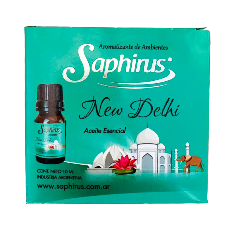 ACEITE ESENCIAL SAPHIRUS 10 ML NEW DELHI - Aromatessen Saphirus