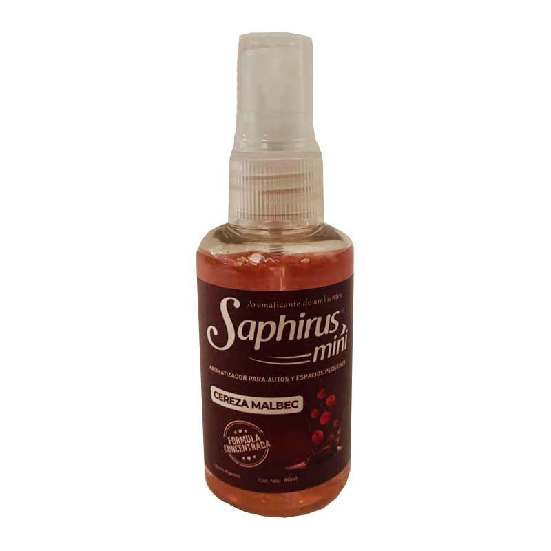MINI TEXTIL SAPHIRUS 60 CC CEREZA MALBEC - Aromatessen Saphirus