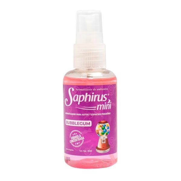 MINI TEXTIL SAPHIRUS 60 CC CHICLE - Aromatessen Saphirus