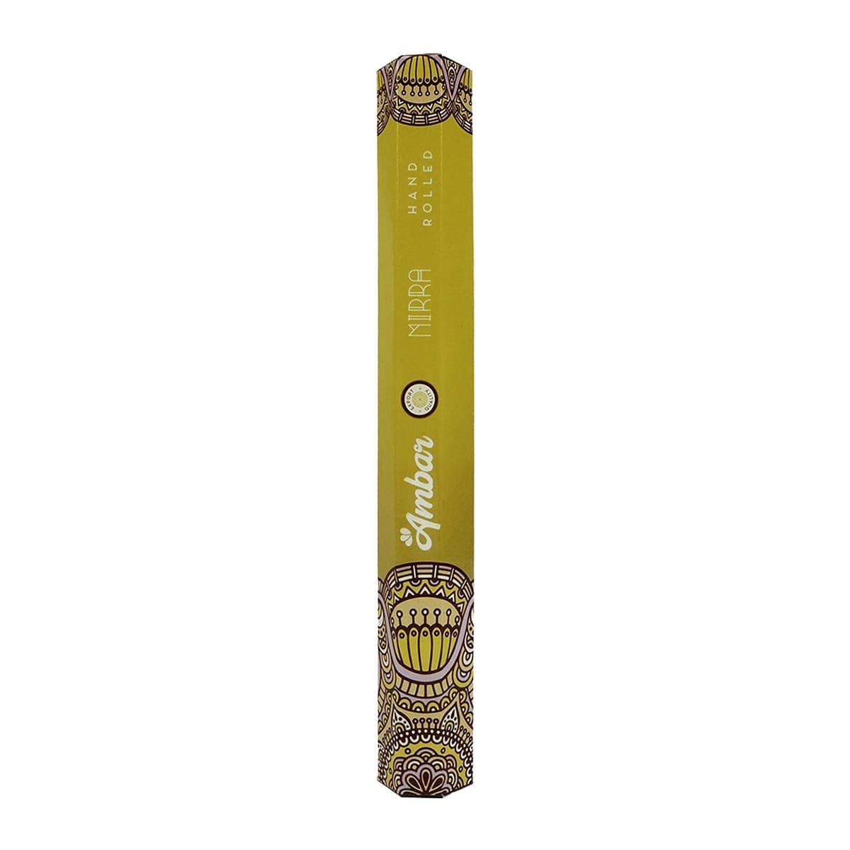 SAHUMERIO AMBAR MIRRA X 20 UNI - Aromatessen Saphirus