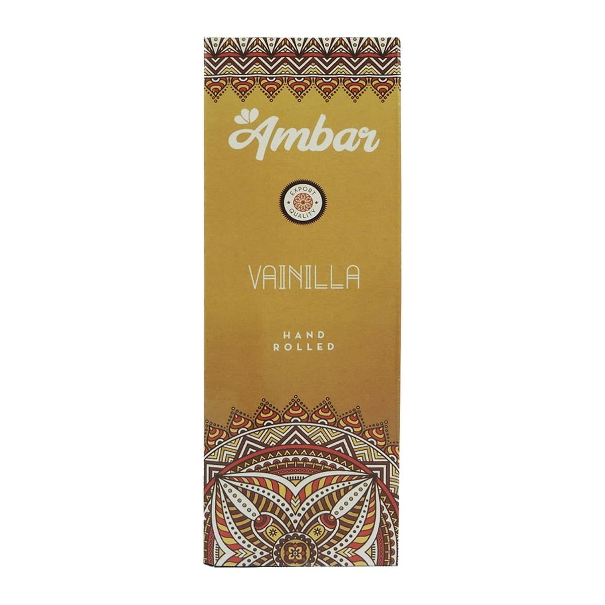 SAHUMERIO AMBAR VAINILLA X 20 UNI - Aromatessen Saphirus
