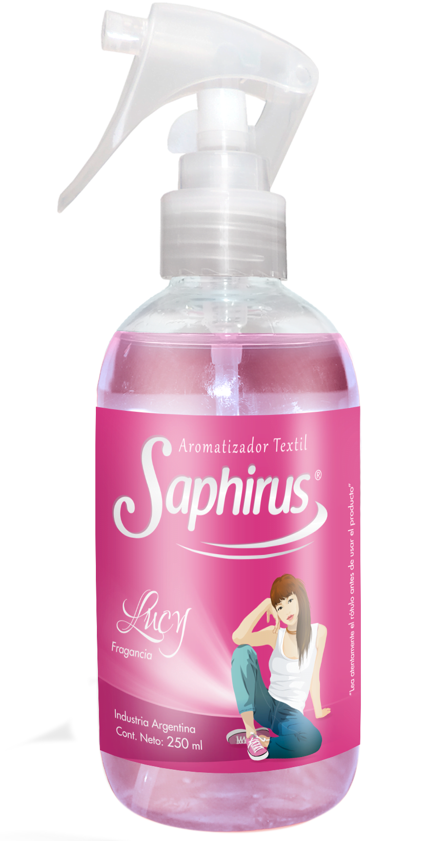 TEXTIL SAPHIRUS 250 CC LUCY - Aromatessen Saphirus