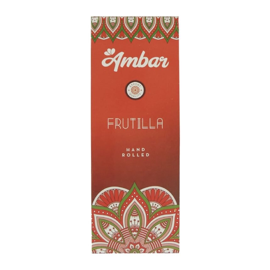 SAHUMERIO AMBAR FRUTILLA X 20 UNI - Aromatessen Saphirus