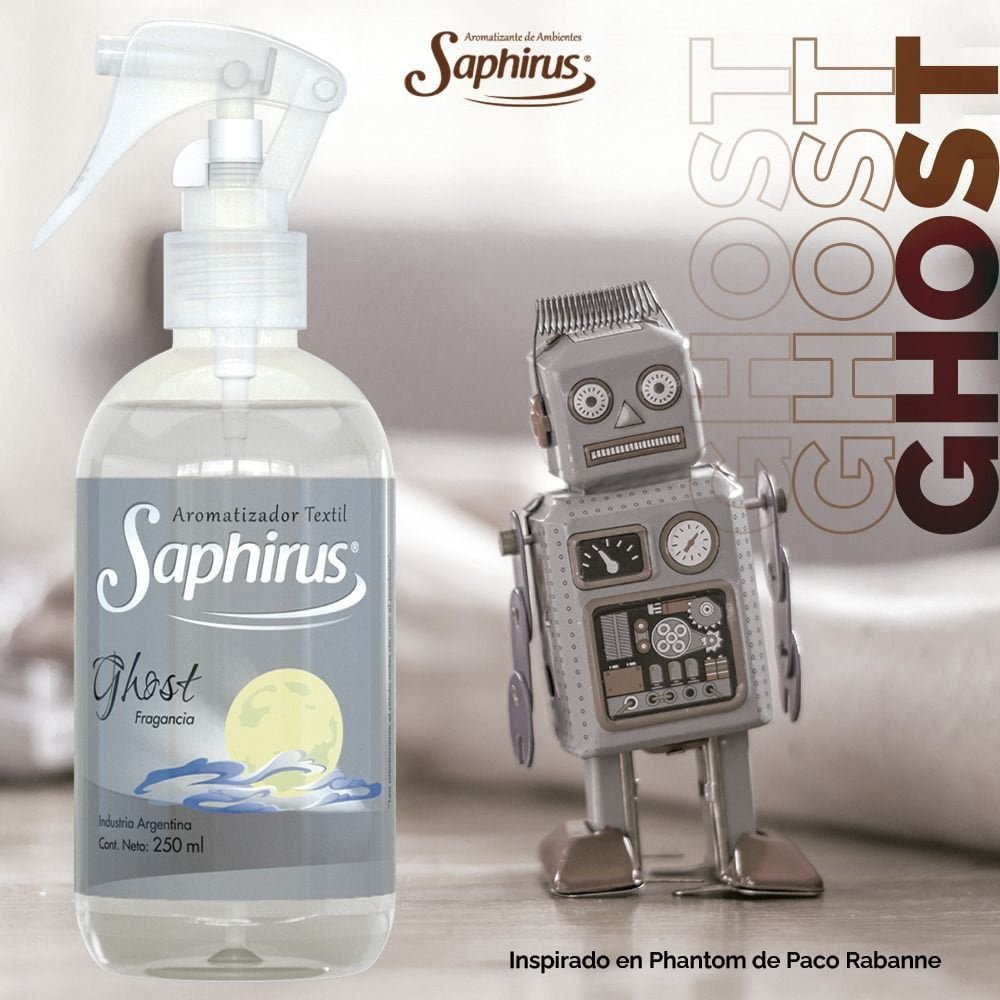 a – TEXTIL SAPHIRUS 250 CC GHOST - Aromatessen Saphirus
