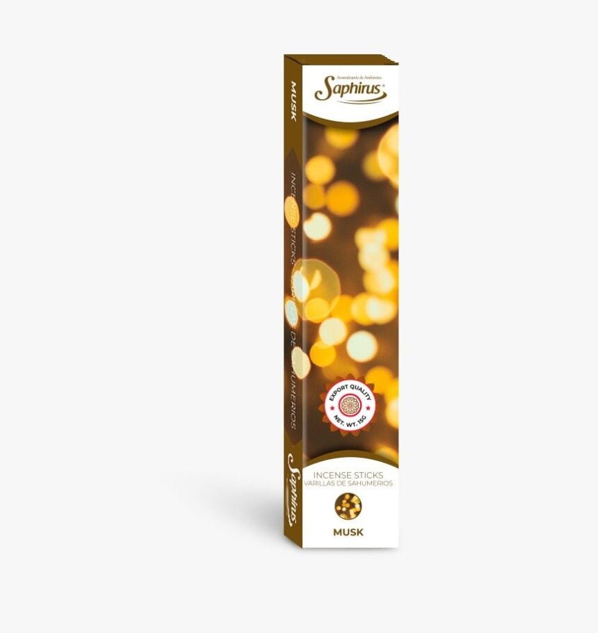 a – SAHUMERIO MASALA SAPHIRUS MUSK X10/12 U - Aromatessen Saphirus